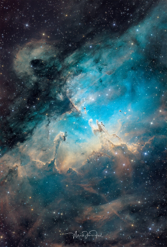 Eagle Nebula M16 (Detail) – Astrophotography